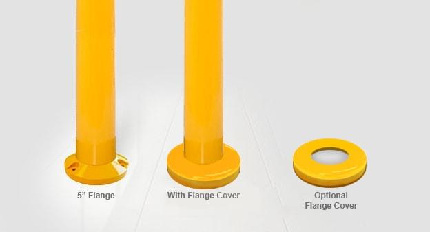Crowd Control Barriers Stanchions Flange Cover for Fixed Posts – The ...